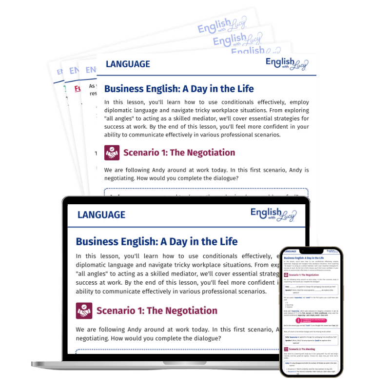 Business English: A Day in the Life